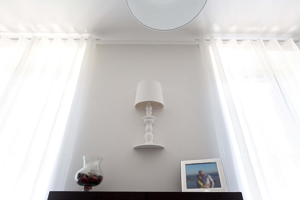 Here are 5 methods to determine the ideal height for wall lamps.