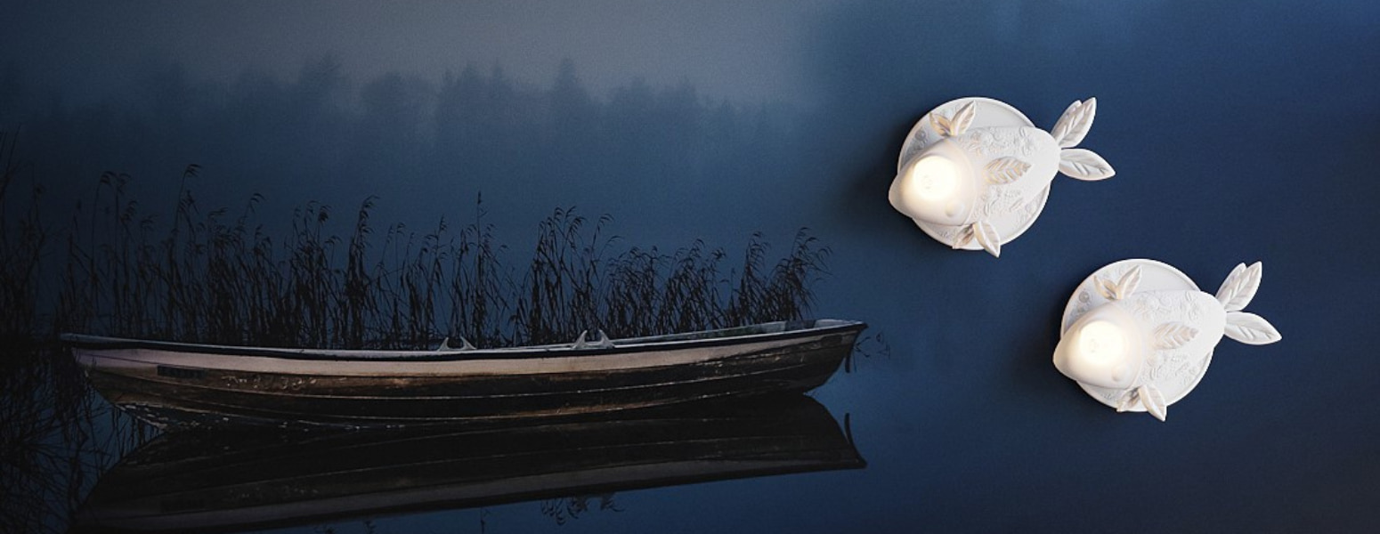 Lamps with animals for emotional lighting design